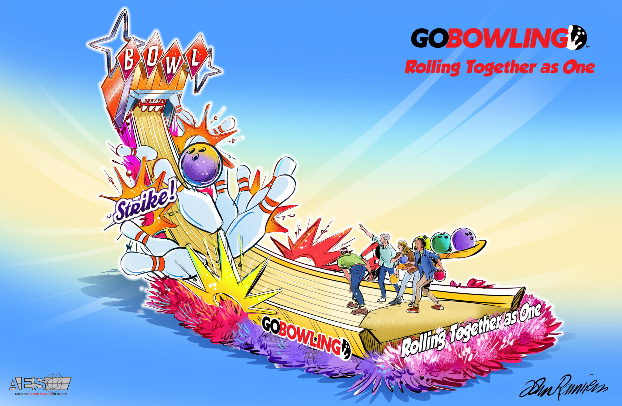 Teamwork Rolls Together as Go Bowling Joins The 2026 Rose Parade ...