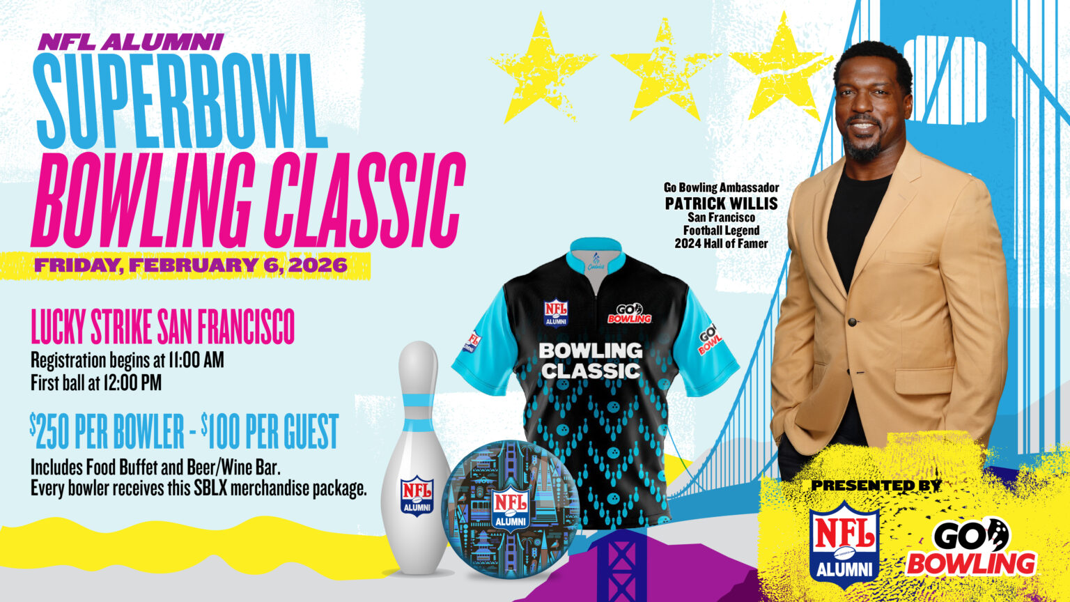 NFL Legend Patrick Willis Named Brand Ambassador for Go Bowling’s NFL ...